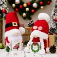 2 Pack Scandinavian Santa Elf Dolls Christmas Gnome Plush Decorations ...