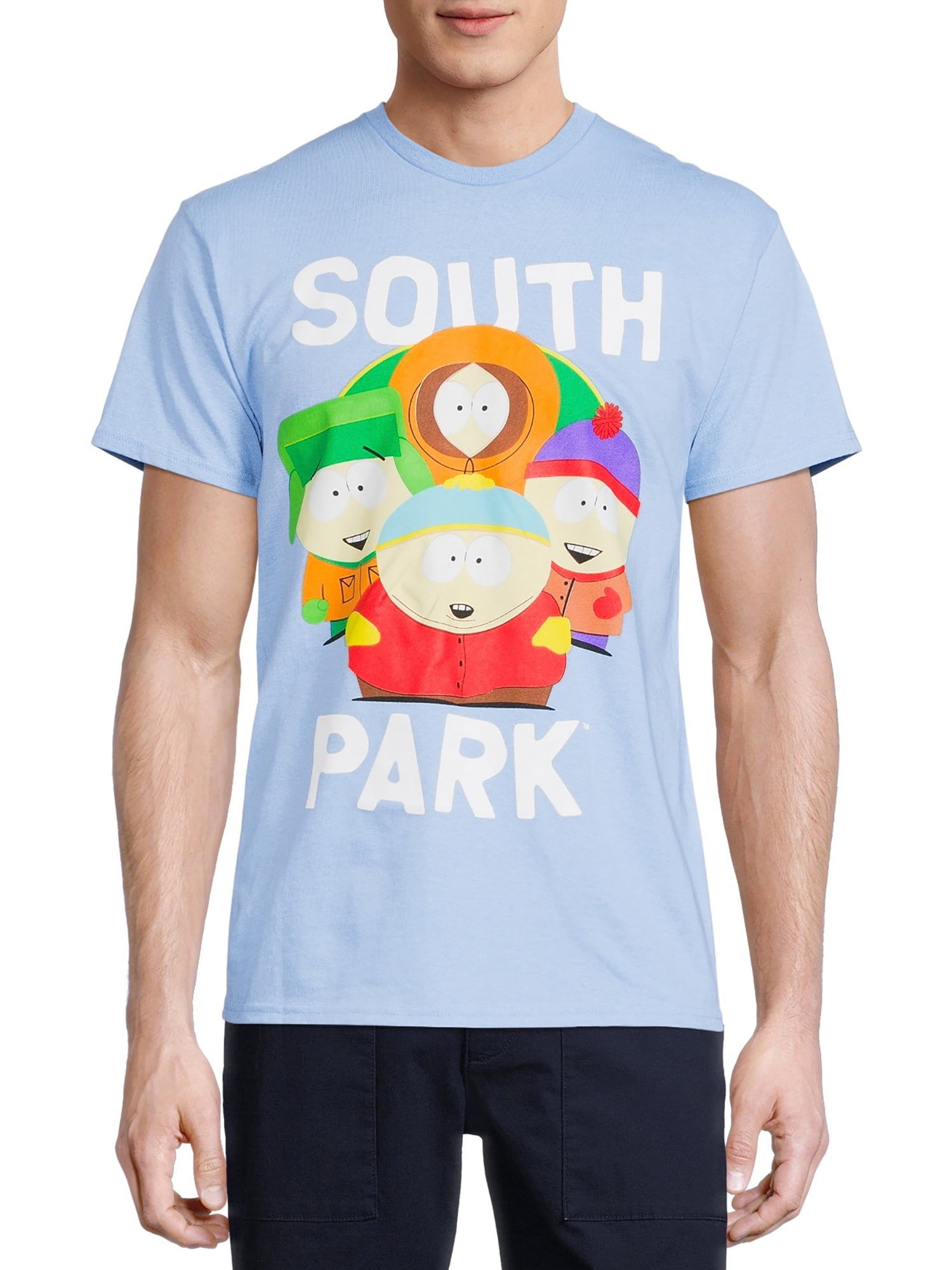 South Park Men's Cast Graphic T-Shirt with Short Sleeves, Sizes S-2XL ...