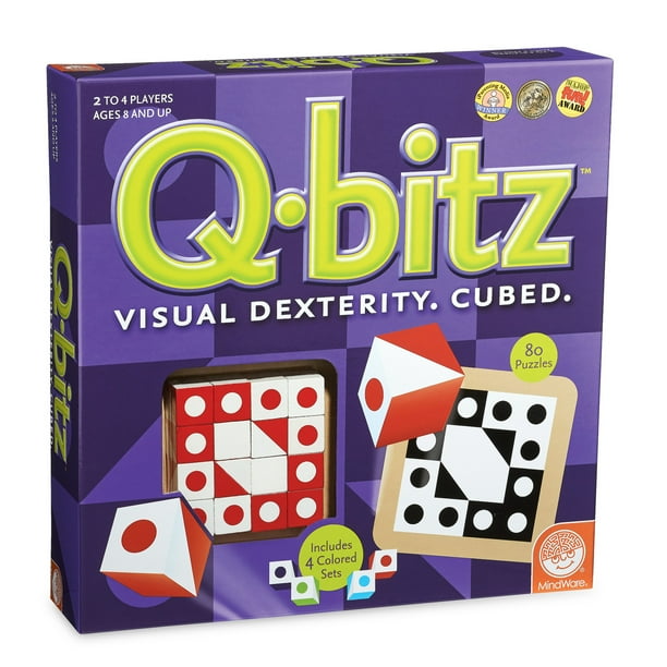 MindWare Q-bitz™ Game - 2 to 4 Players - Ages 8+ - Walmart.com