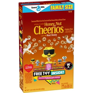 General Mills Honey Nut Cheerios Cereal Single-Serve 1.8 oz Cup 6-Pack ...