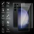 Elegant Choise Screen Protector Tempered Glass for Samsung Galaxy S23/S23 Plus/S23 Ultra, Clear ...