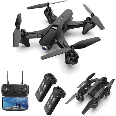 Drone with Camera 1080P RC Quadcopters Drones with Camera for Adults 2 ...