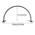 Arc Shaped Half Moon Lamp - Pink Led Desk Lamp With Stable Base, Soft ...