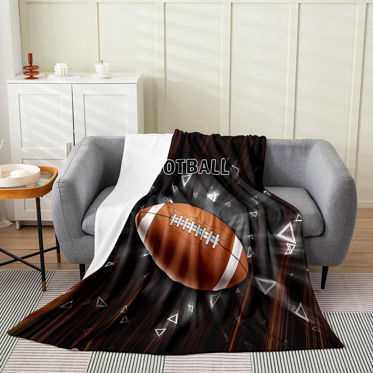 Click here for Wofashions Flannel Fleece Blanket Rugby Bed Ofa Co... prices