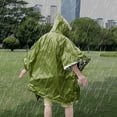 Raincoats For Men With Hood Field Exploration Cold Insulation Disposable Raincoat Pe Aluminum