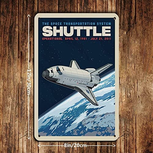 Retro Space Shuttle Posters