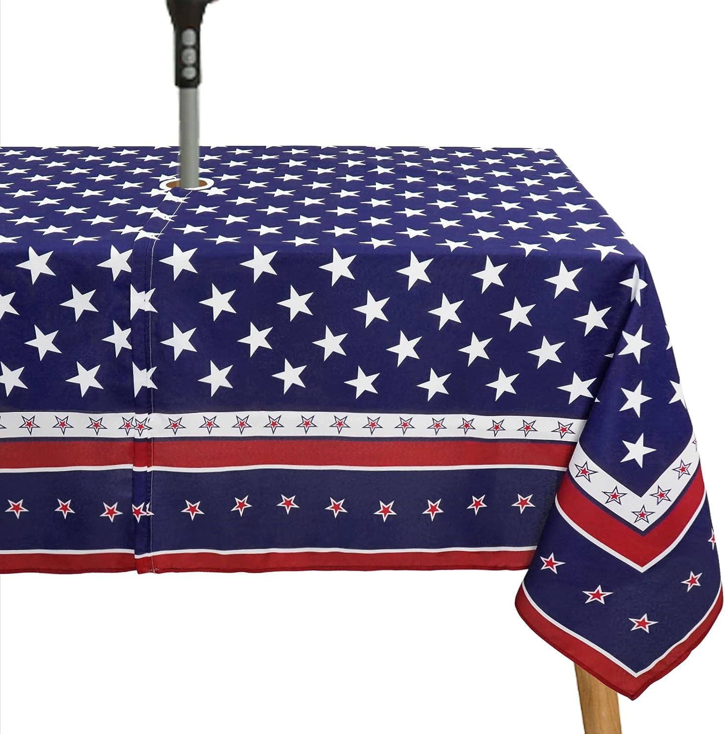 4th of July Tablecloth Memorial Day Patriotic Table Cloths Waterproof ...