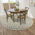 Addison Rugs Addison Safari Giraffe Animal Print Area Rug 8' x 8 ...