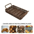 ONAPARTER Tabletop Food Serving Baskets Fruit Vegetables Storage Trays ...