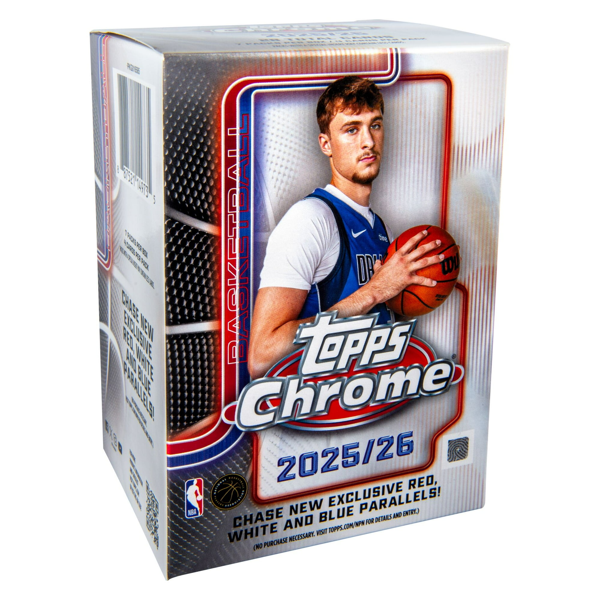 Click here for 2025-26 Topps Chrome Basketball Trading Cards Valu... prices