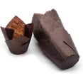 Standard Tulip Baking Cups, Unbleached Greaseproof Muffin Cupcake ...