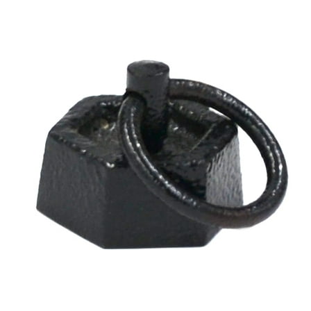 Eisco Labs 5 Piece, 10 Kg Stackable Cast Iron Slotted Mass Set - (1) 5 ...