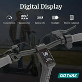 "GOTRAX Eclipse Ultra 750W Electric Scooter, 32mile Range, 20mph Speed ...