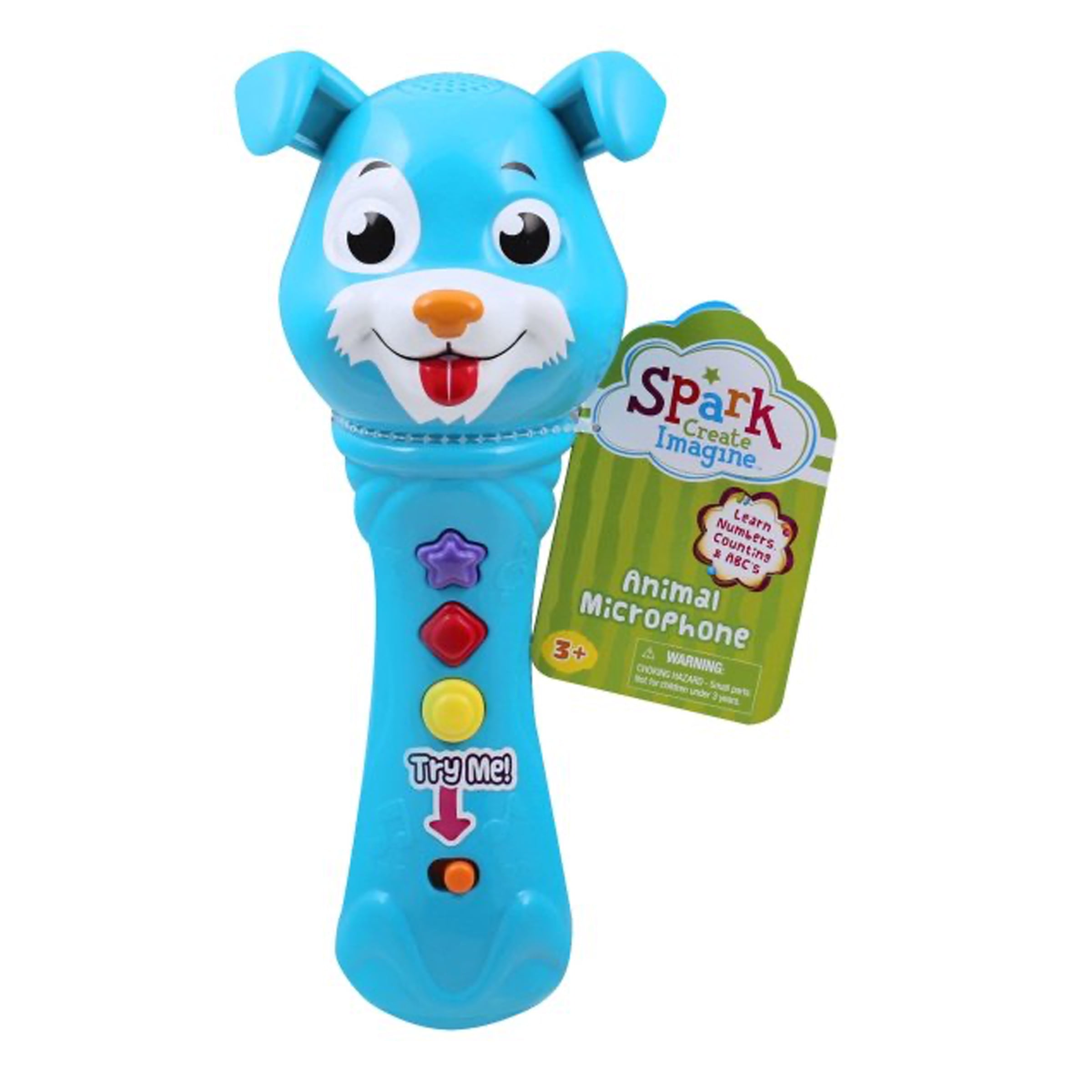 Spark Create Imagine, Interactive Learning Microphone Toy, 3 Modes ...