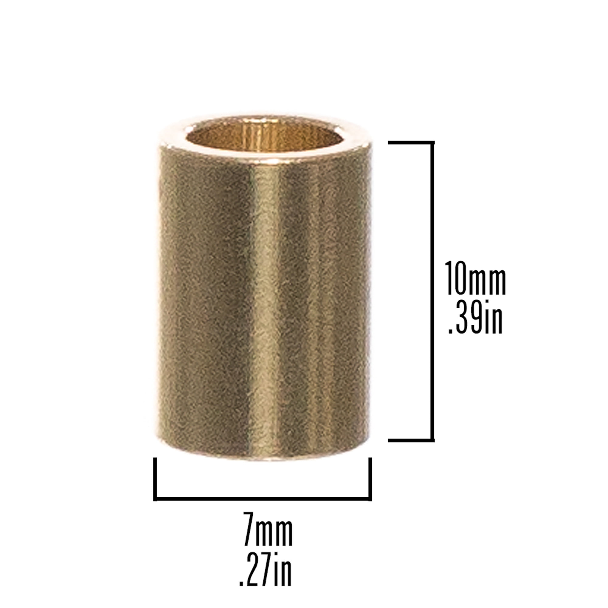 Premium Brass Crafting Tubes - Great for Macrame and Other DIY Projects ...
