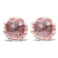 PANDORA Small Asymmetric Heart Pandora Rose Hoop Earrings - 288307 ...