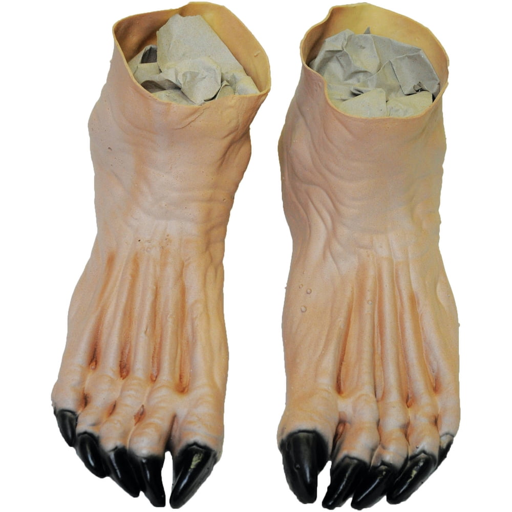 Flesh Monster Feet Adult Halloween Accessory - Walmart.com - Walmart.com