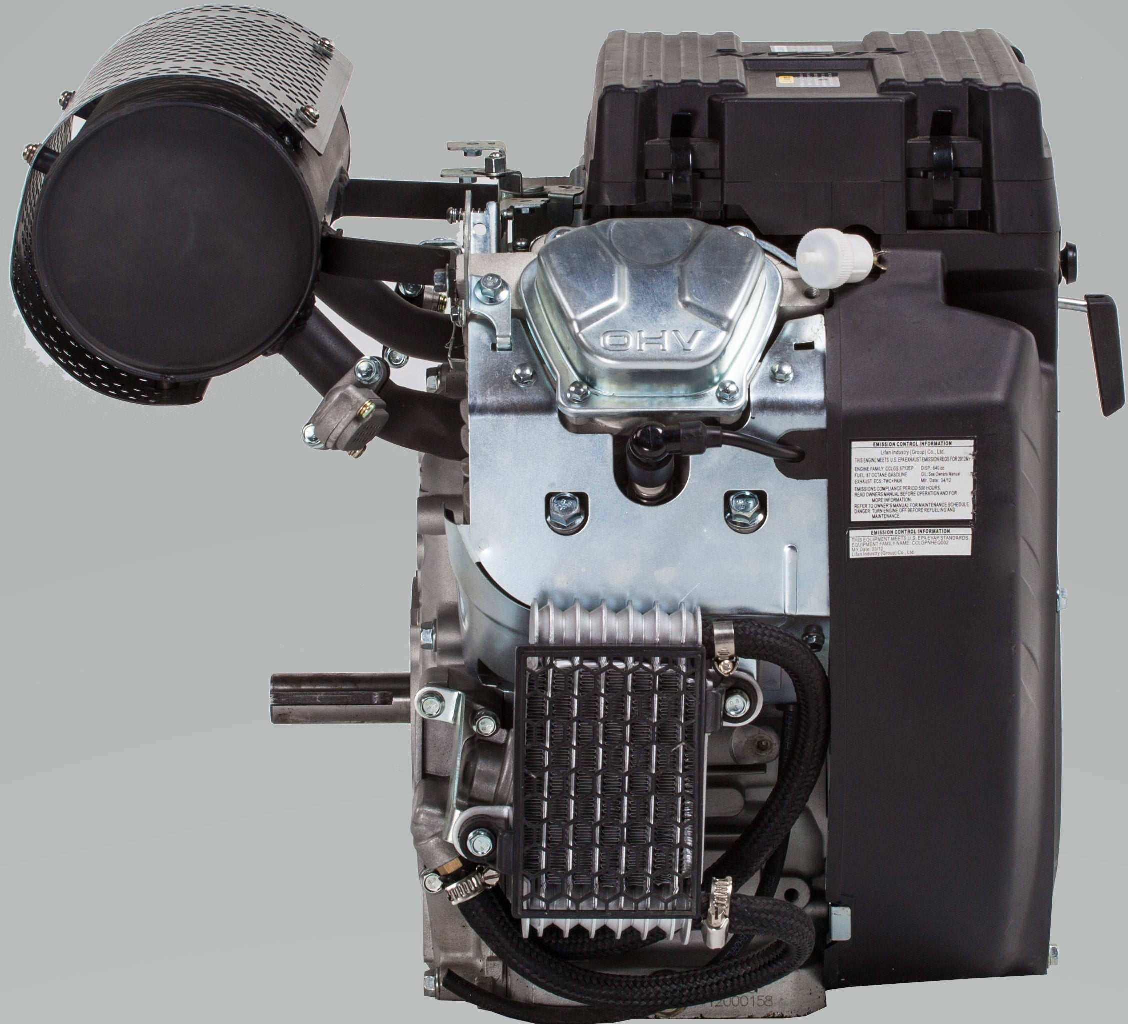 Buy Lifan LF2V78F-2DQS 24 HP Horizontal Shaft Recoil Start Engine Online at Lowest Price in ...