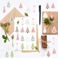500Pcs/Roll Holiday Tree Stickers Durability PVC Cartoon Patterns ...