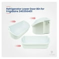240356401 Refrigerator Door Bin for Refrigerator 240356405 240356406 ...