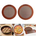 Lynono Co.,Ltd Silicone Baking Pad Heat Resistant Pan Liner for Cake ...