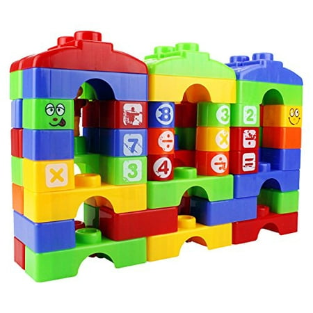 Fun Castle Building Blocks Toy Interlocking Building Blocks Playset ...
