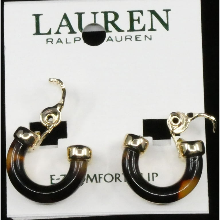 Ralph Lauren Tortoise Shell Earrings
