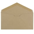 JAM Monarch Envelopes, 3.9x7.5, Brown Kraft, 25/Pack, Brown Kraft ...