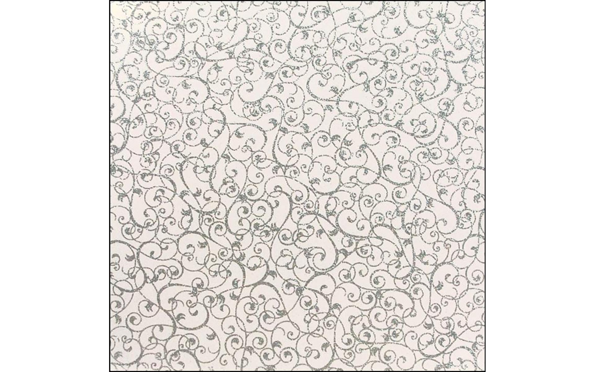 AMC Paper 12x12 Glitter Swirl Silver (15 sheets) - Walmart.com
