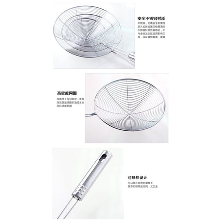 Dalazy Solid Spider Strainer Skimmer Ladle Stainless tool Spider ...