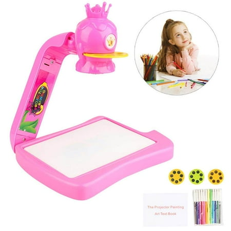 juguse Child LED Learning Board with Projector Projection Fun Early ...
