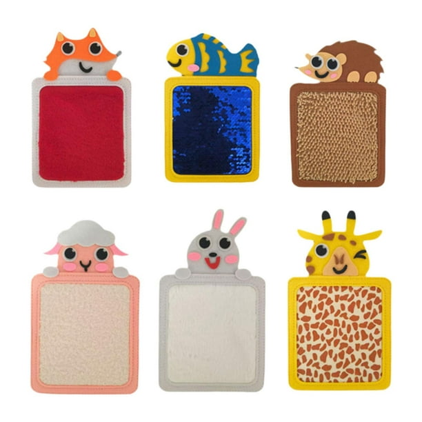 Siruishop 6 Pieces Sensory Mats Cartoon Tactile Sensory Toys Sensory ...
