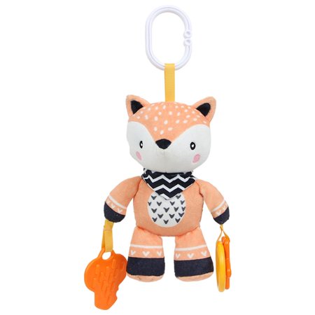 Hanging Rattles Toy Sensory Toy Stuffed Animal Decoration Pram Car ...