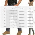 Ceisia Men's Multiple Pockets Tactical Cargo Pants Belt Detail Straight ...