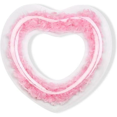 KCSD Swimming Ring Heart-Shaped，Pool Floats,Lake Float,Inflatable Raft ...