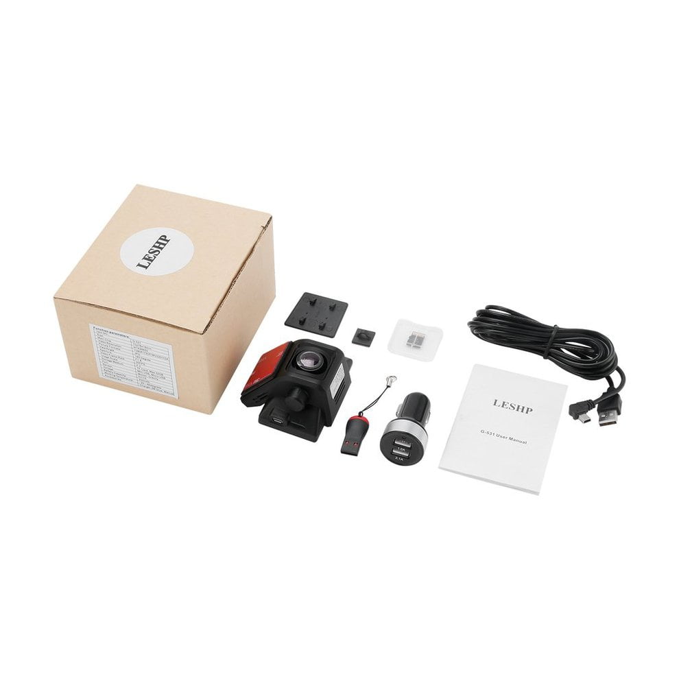 LESHP 2.7 inch Full HD 1080P Ultra Dashboard Camera DVR Camcorder ...