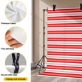 Boho Red Stripe Backdrop for Photography,Fabric Photo Background ...
