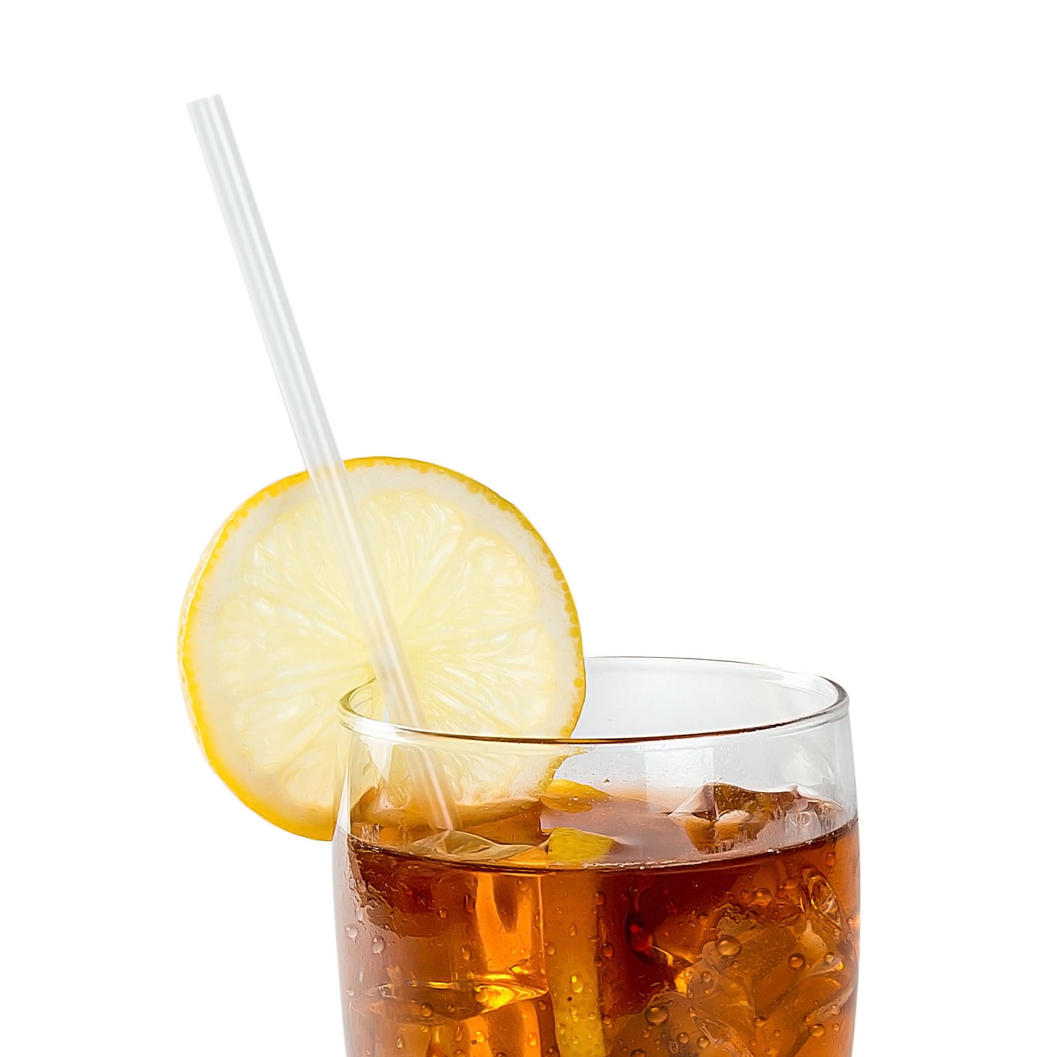 AmerCare 10.25 Inch Jumbo Clear Unwrapped Straws, Case of 2000 ...
