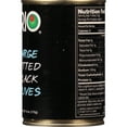 Mario Large Pitted Black Olives, 6 oz Tin, 100% Kosher, Low Calorie ...