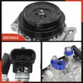 A-Premium Air Conditioner AC Compressor with Clutch Compatible with ...