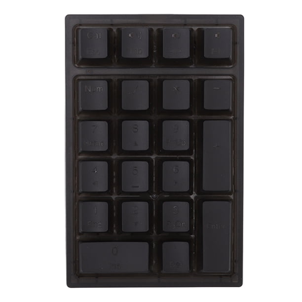 Mechanical Numeric Keypad, Wired 21 Keys Mini Numpad Portable Keypad ...