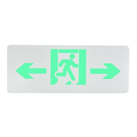 Emergency Exit Plate, Self Adhesive Exit Plate Emergency Exit to the ...