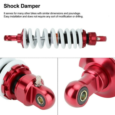 Ccdes 325mm Rear Shock Damper Suspension Spring Fit for Bike Bicycle ...