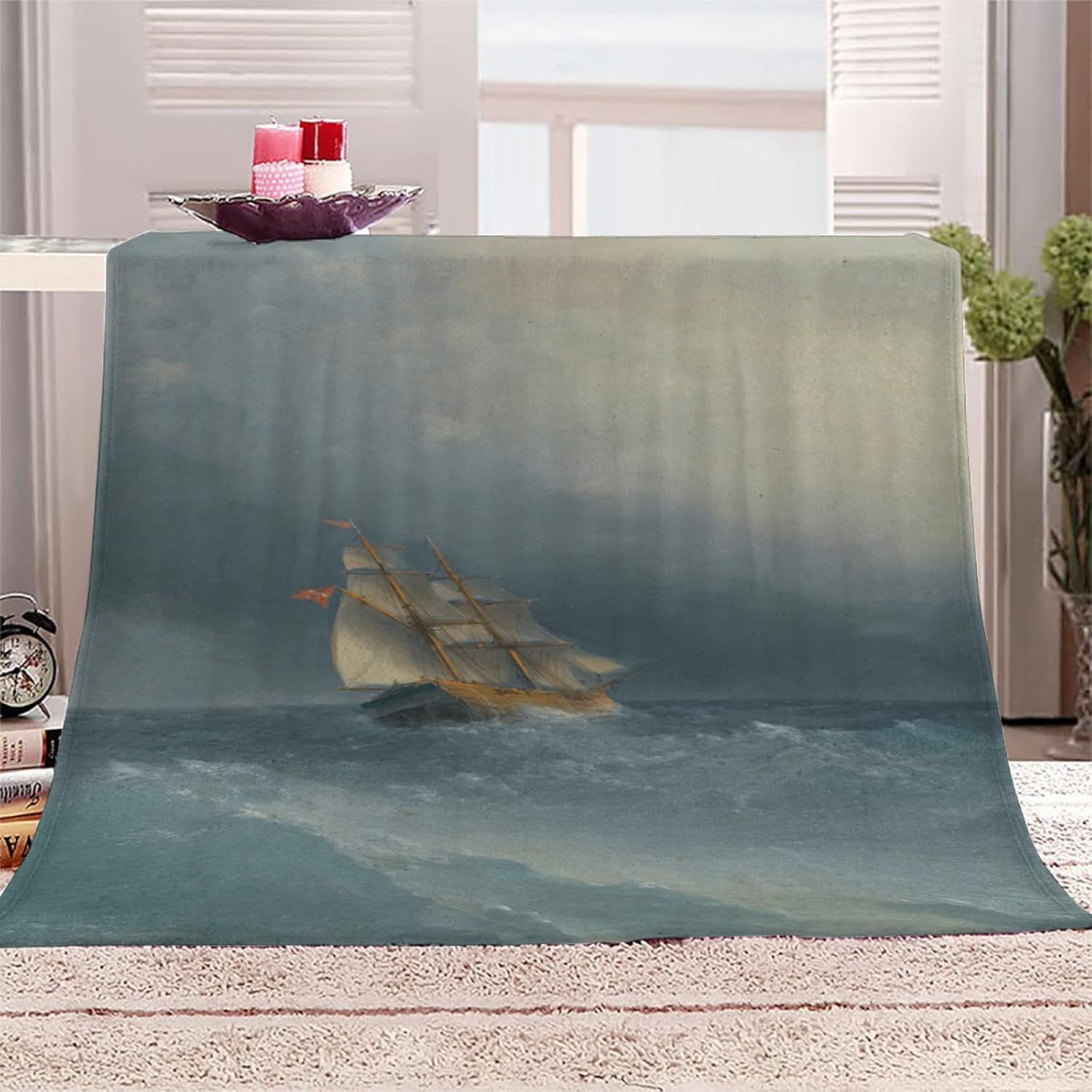 Click here for Yingd Flannel Fleece Throw Blanket Warm For Adult... prices