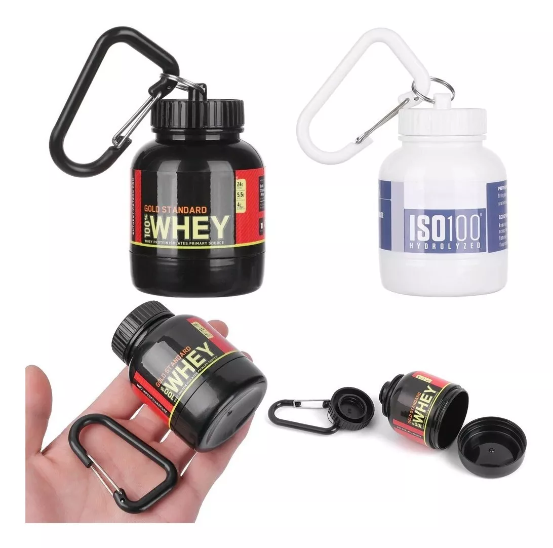 Set 2 Piezas Embudo Llavero Porta Proteína 30g Contenedor | Walmart en ...