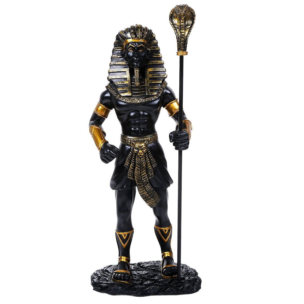 Ancient Egyptian Collectible King Tut With the King Cobra Sceptre ...