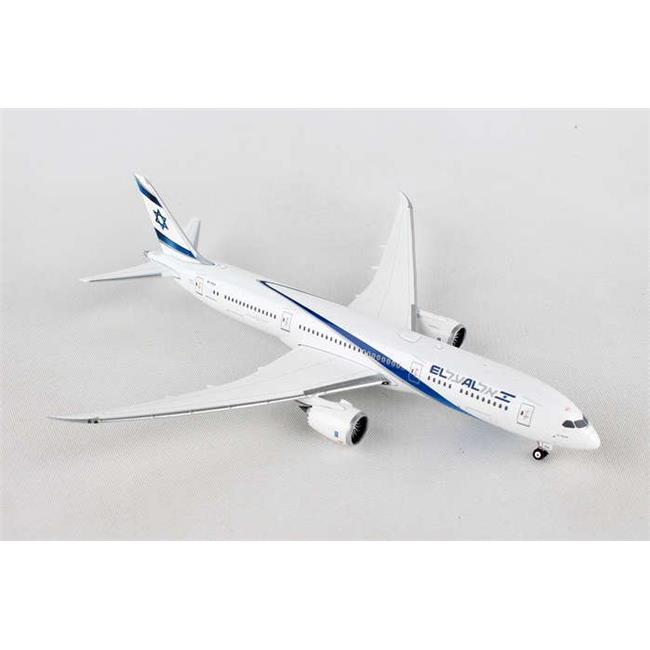 Phoenix Diecast PH1740 Airplane Model - EL AL 787-9 1 by 400 REGNo.4X ...