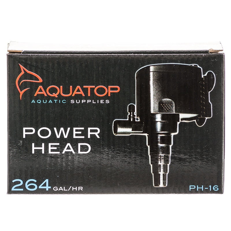 AQUATOP PH-16 343 GPH MaxFlow Power Head - Walmart.com