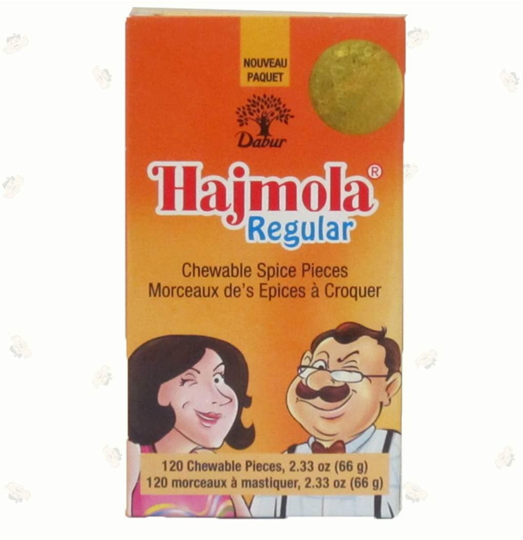 Dabur Hajmola Regular Tablet - 120 Tablet - Walmart.com