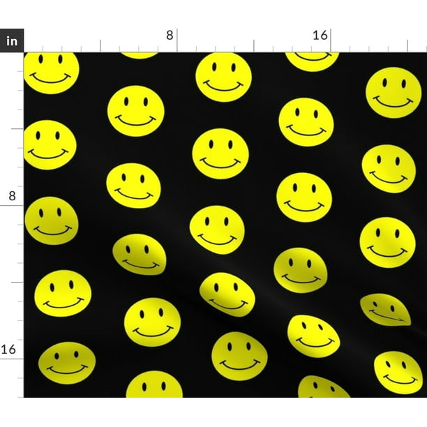 Smiley Face Fabric
